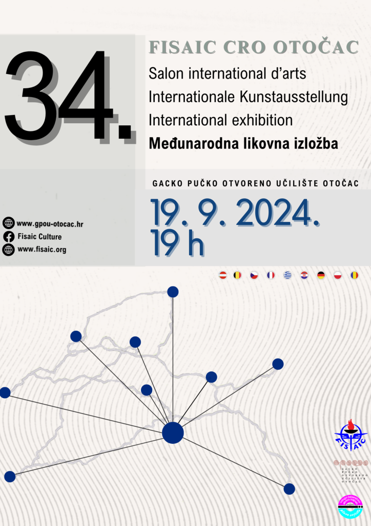 34. FISAIC međunarodni likovni salon - Gacko pučko otvoreno učilište Otočac